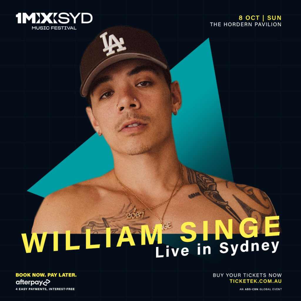 Experience the Global Sensation William Singe at 1MX Sydney Music Festival! - TV6 NETWORK